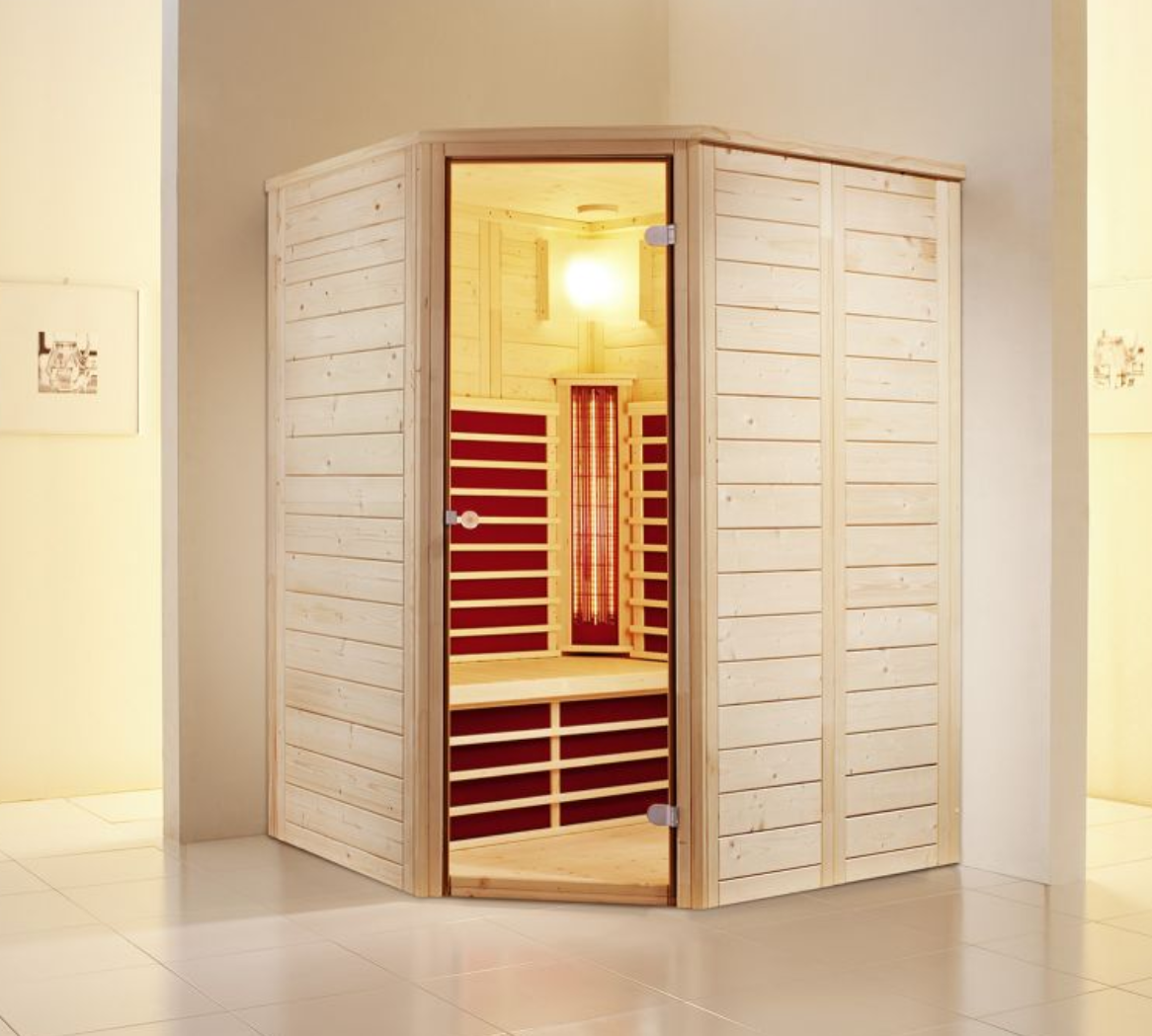 Infrarotwärmekabine Eck Triosol Natura - RR Variationen GmbH